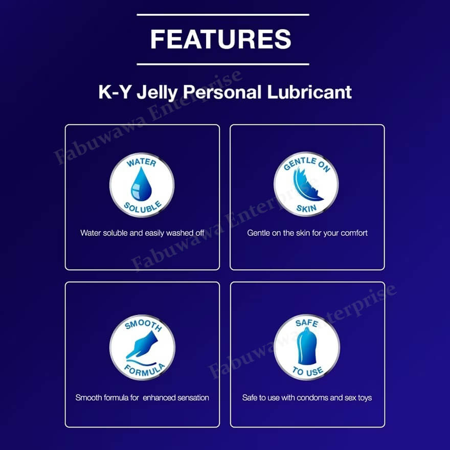 Durex K-Y Jelly Personal Lubricant (100ml), Discreet Packaging | SexyWawa